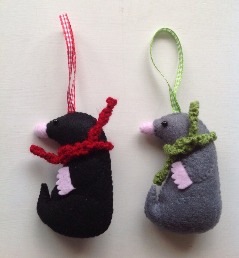 Hanging Felt Mole | Etsy