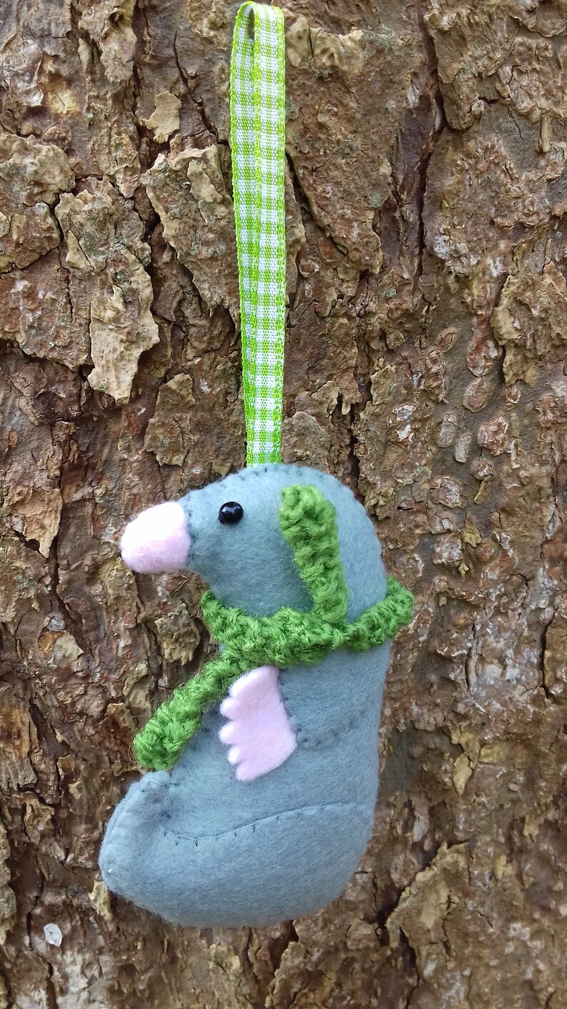 Hanging Felt Mole - Etsy