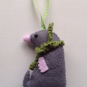 Hanging Felt Mole - Etsy
