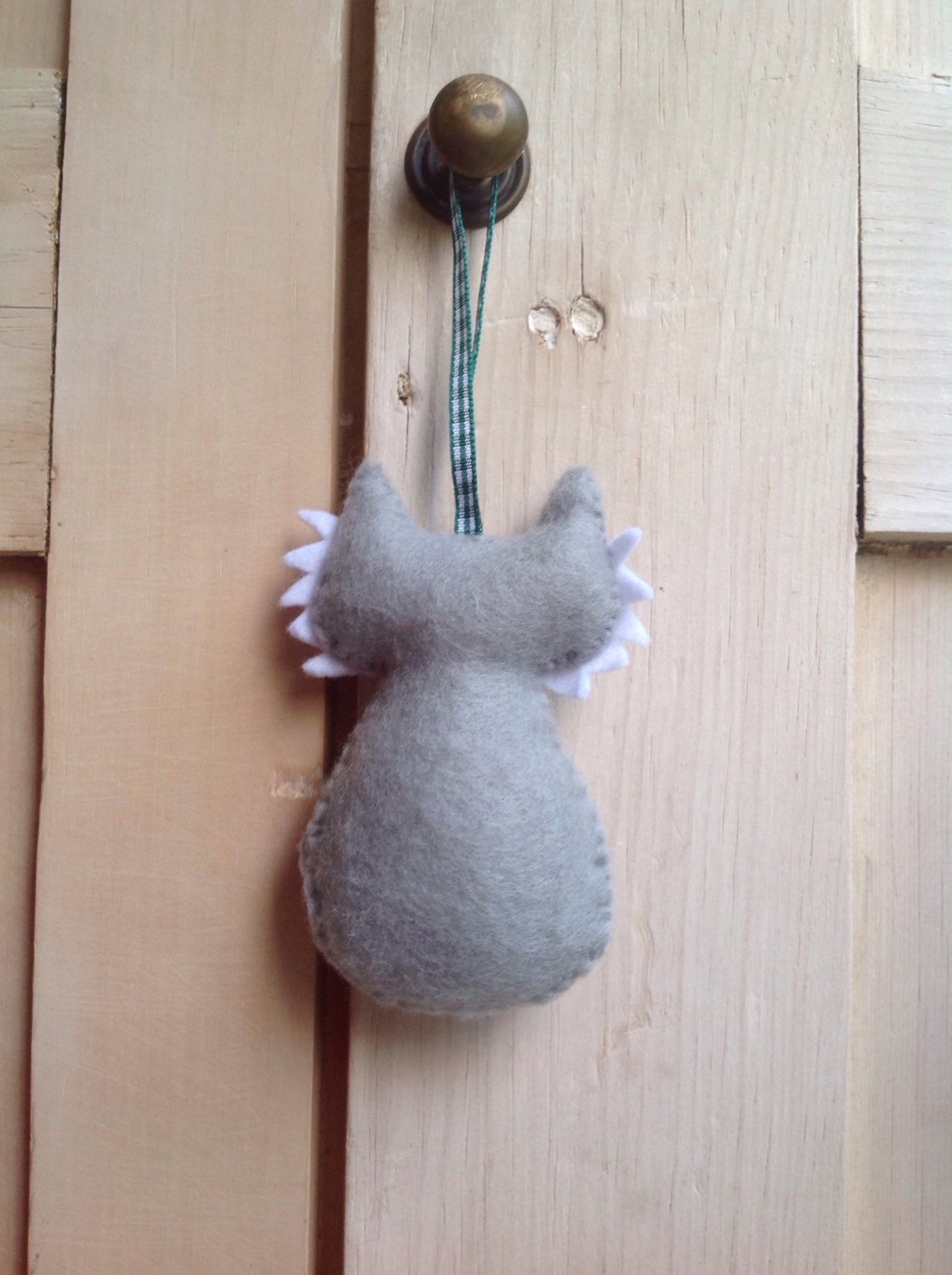 Hanging Felt Wolf | Etsy