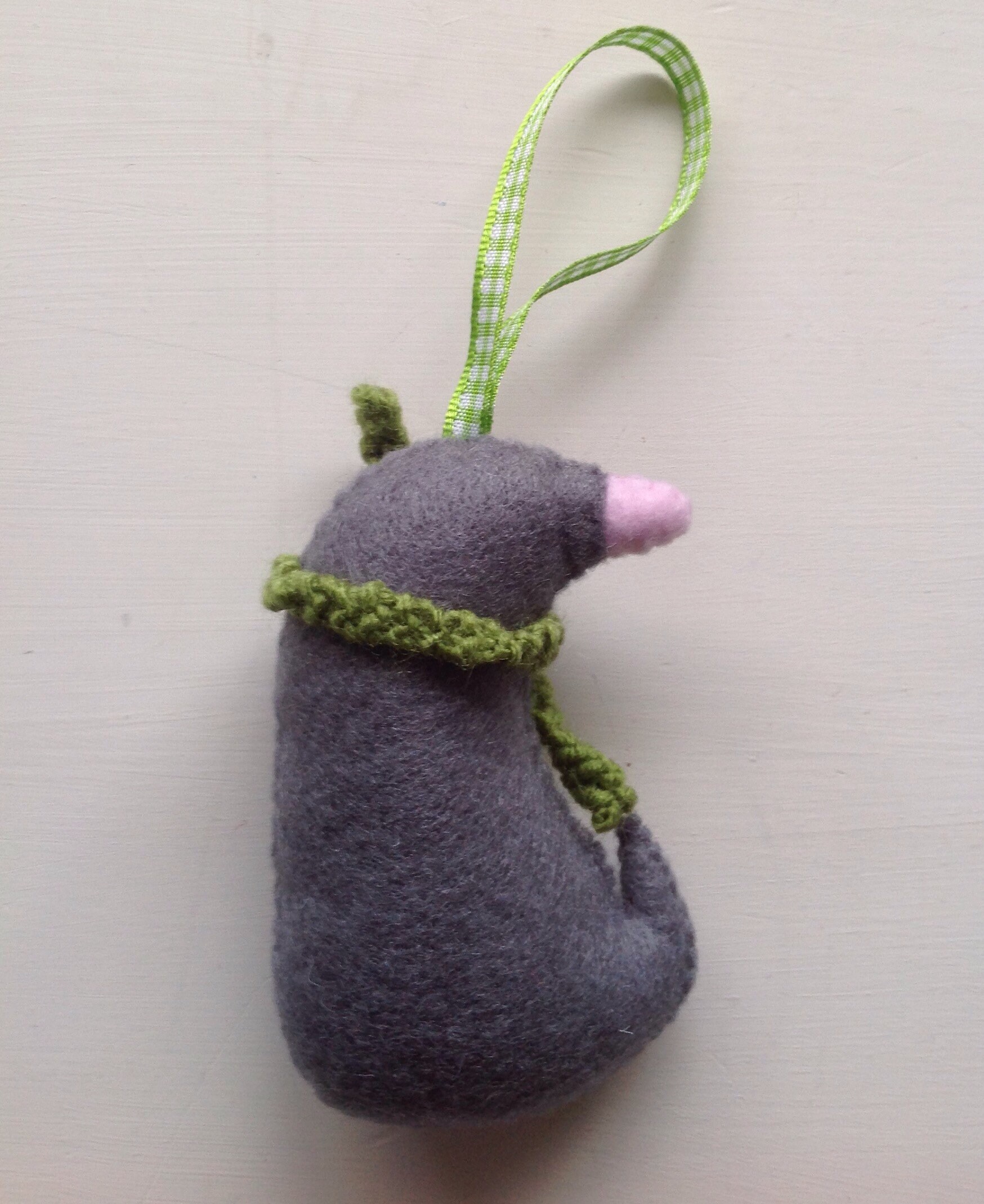 Hanging Felt Mole - Etsy UK