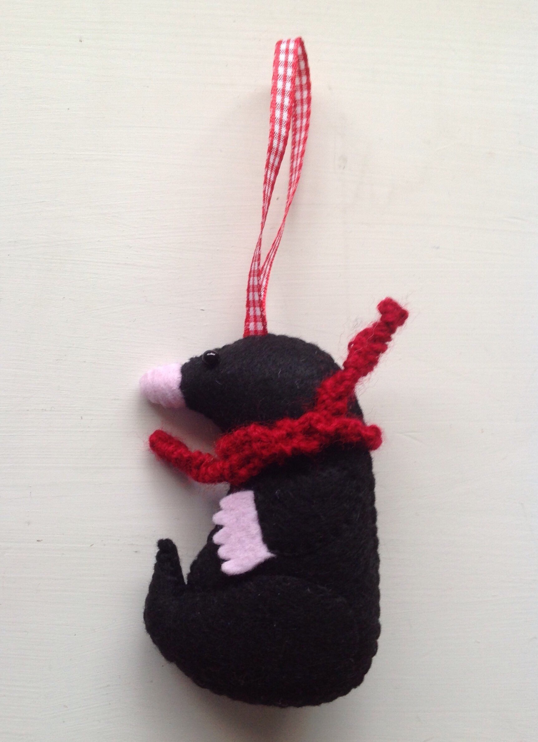 Hanging Felt Mole - Etsy UK