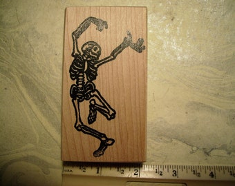 Dia De Los Muertos Day of the Dead Skeleton No.7 Large Rubber | Etsy