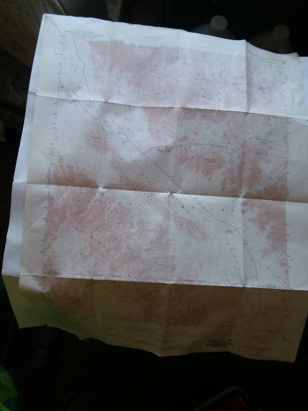 Vintage Topographic Maps US Government Showing Contours(elevation) Etc ...