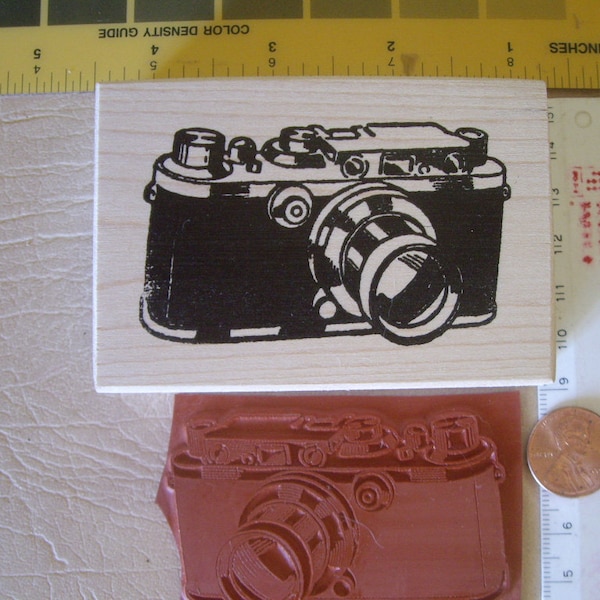 Camera Stamp - Etsy