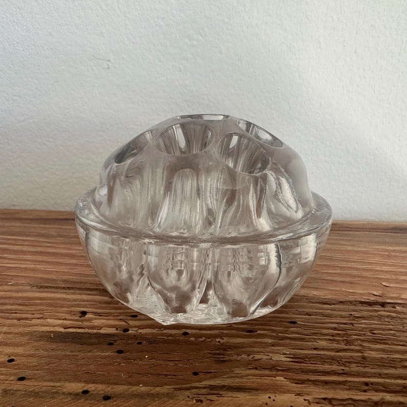 Antique Glass Flower Frogs - Vintage Floral Frog for Base of Vase ...