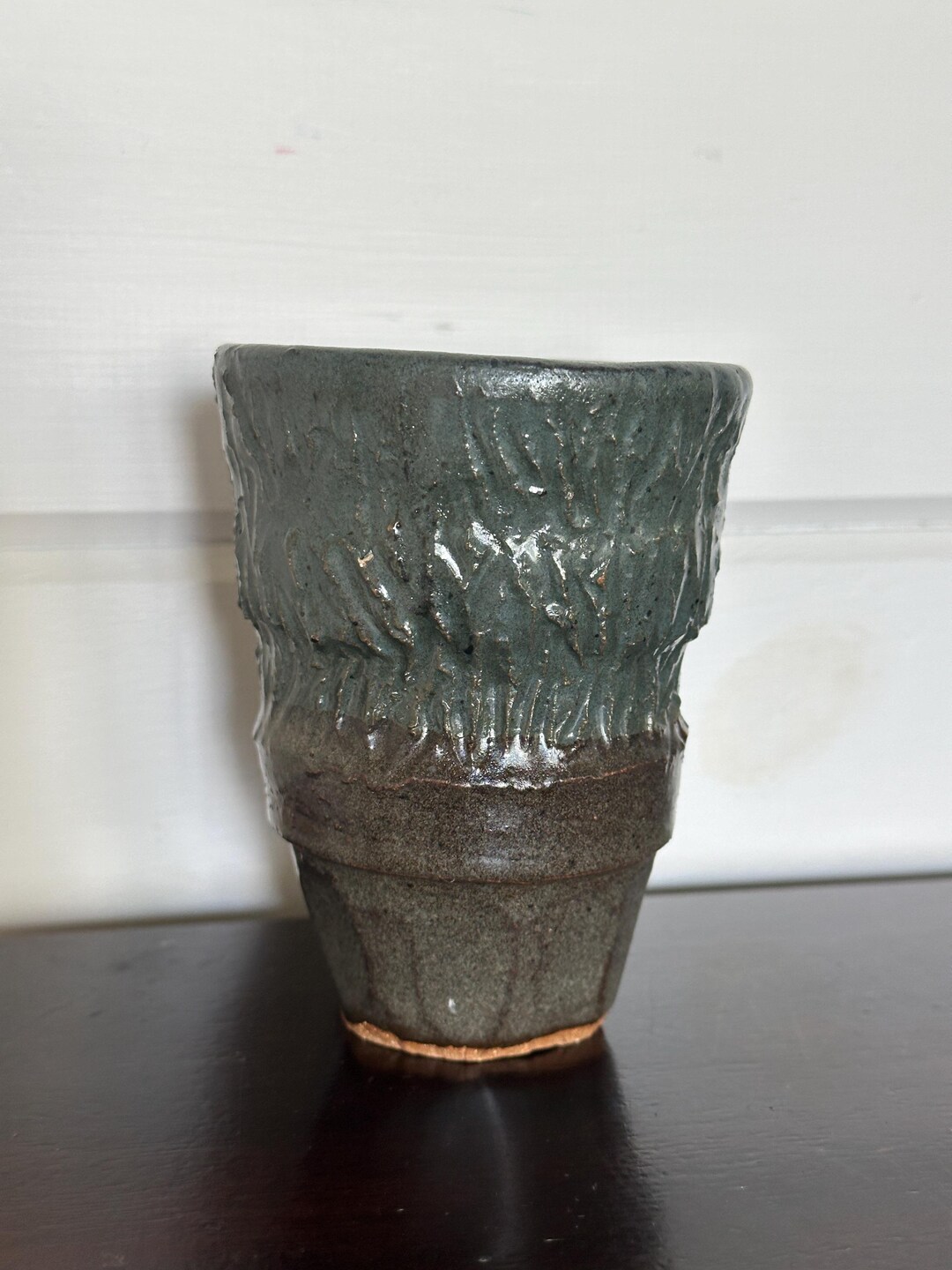 Vintage Topiary Vase - Plant Pot/cup - Studio Pottery Ceramic With ...