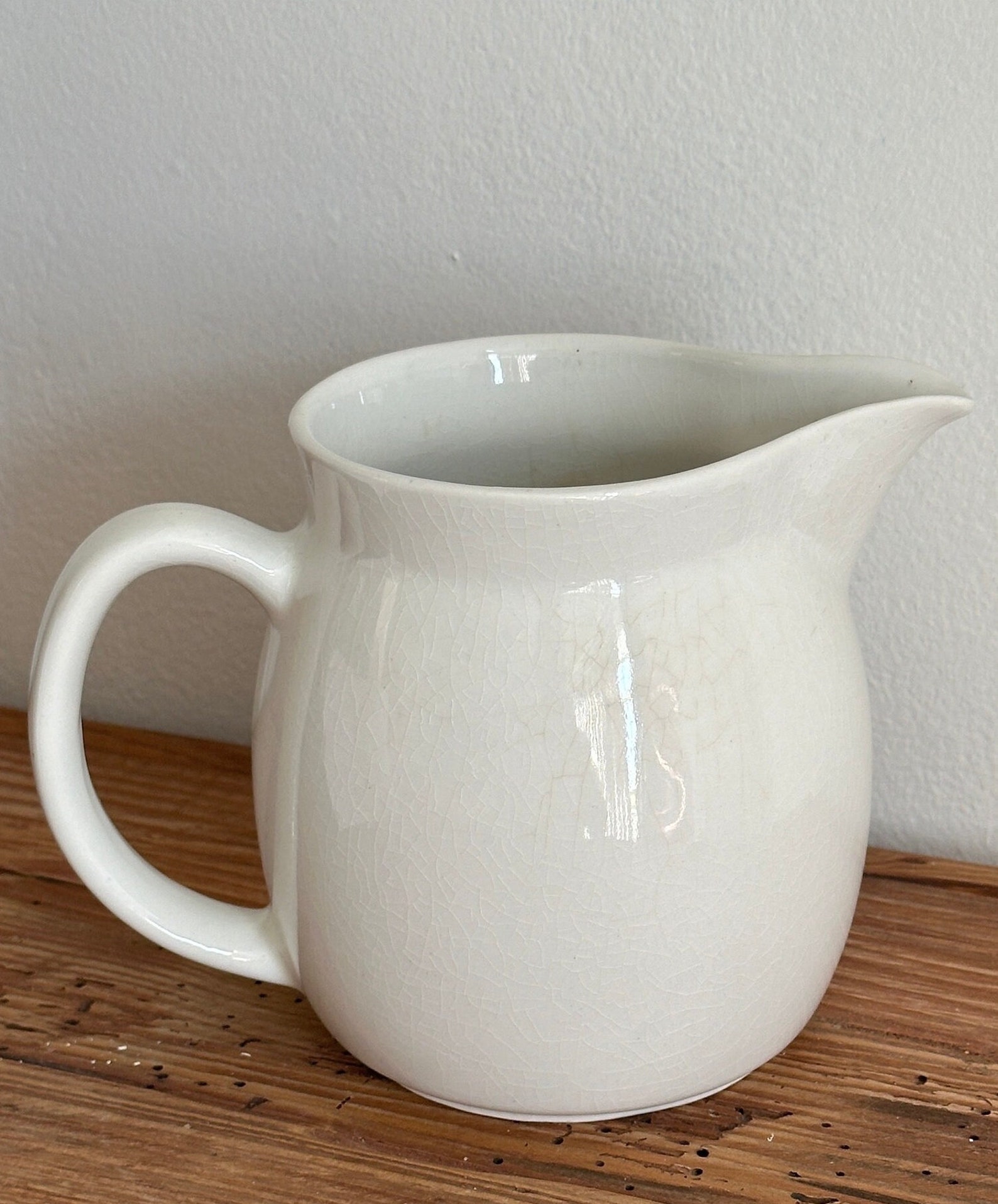 Vintage Ironstone Pitcher - Arabia - Made in Finland - Unique ...