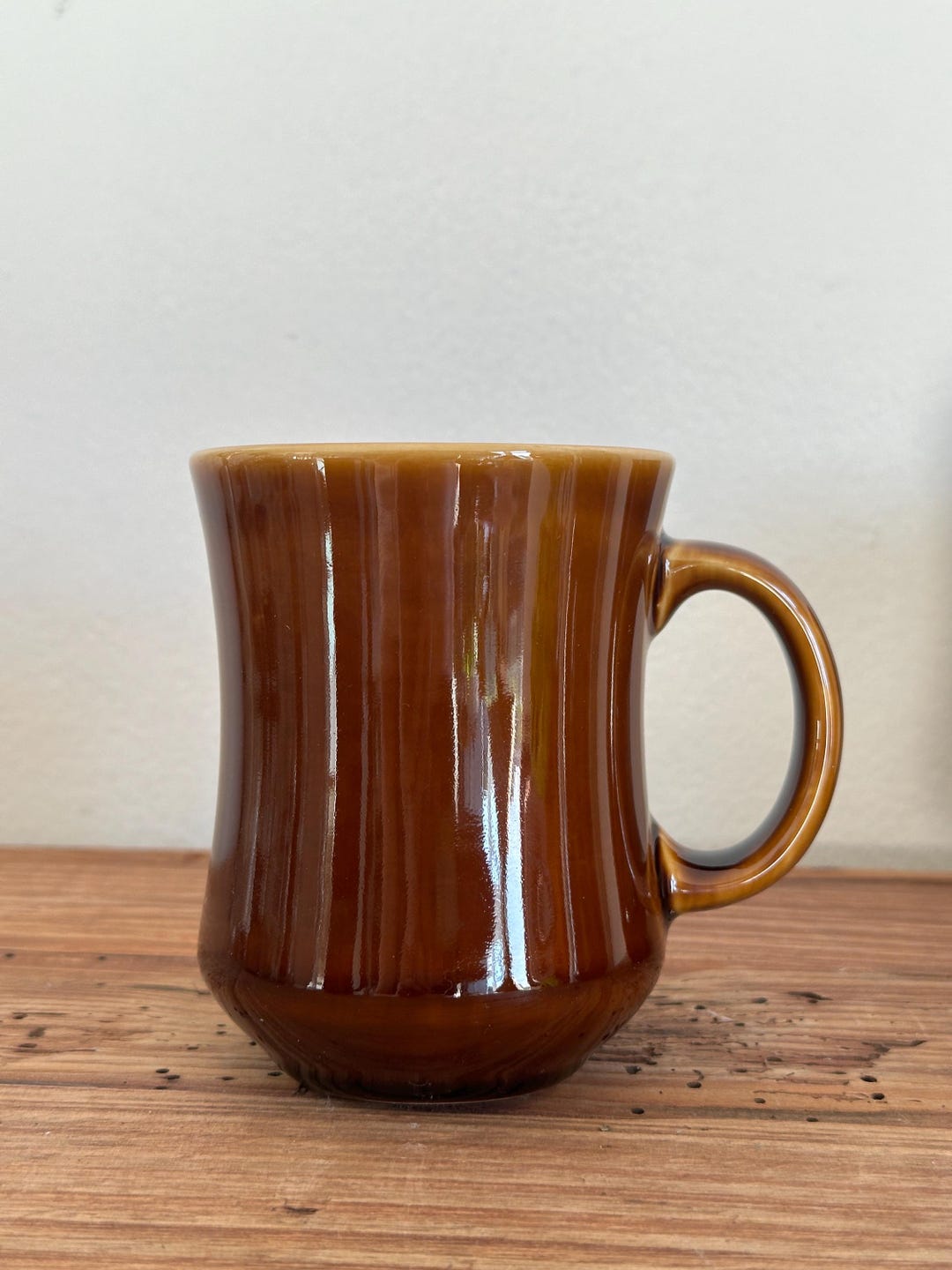Brown Vintage Diner Mugs - Vintage Coffee Cup Ironstone - Tuxton. - Etsy