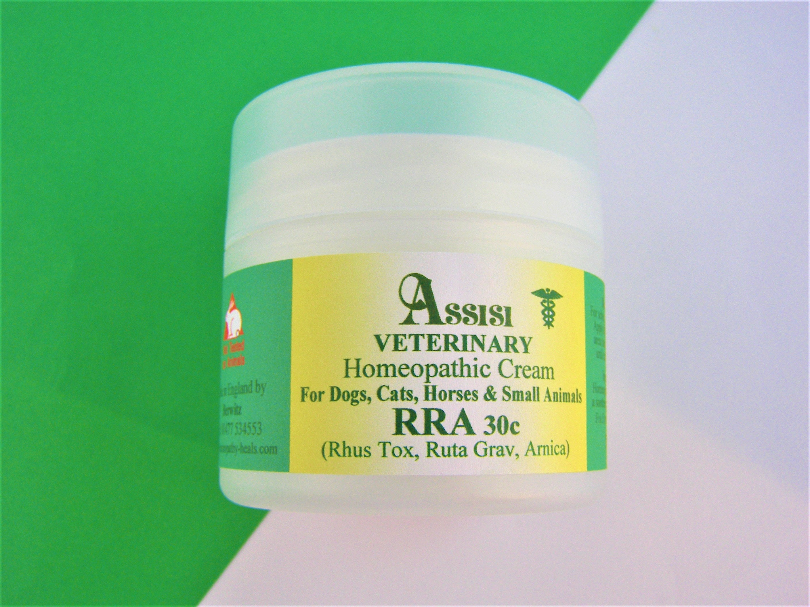 RRA HOMEOPATHY Cream by Assisi Veterinary for Dogs Cats & - Etsy