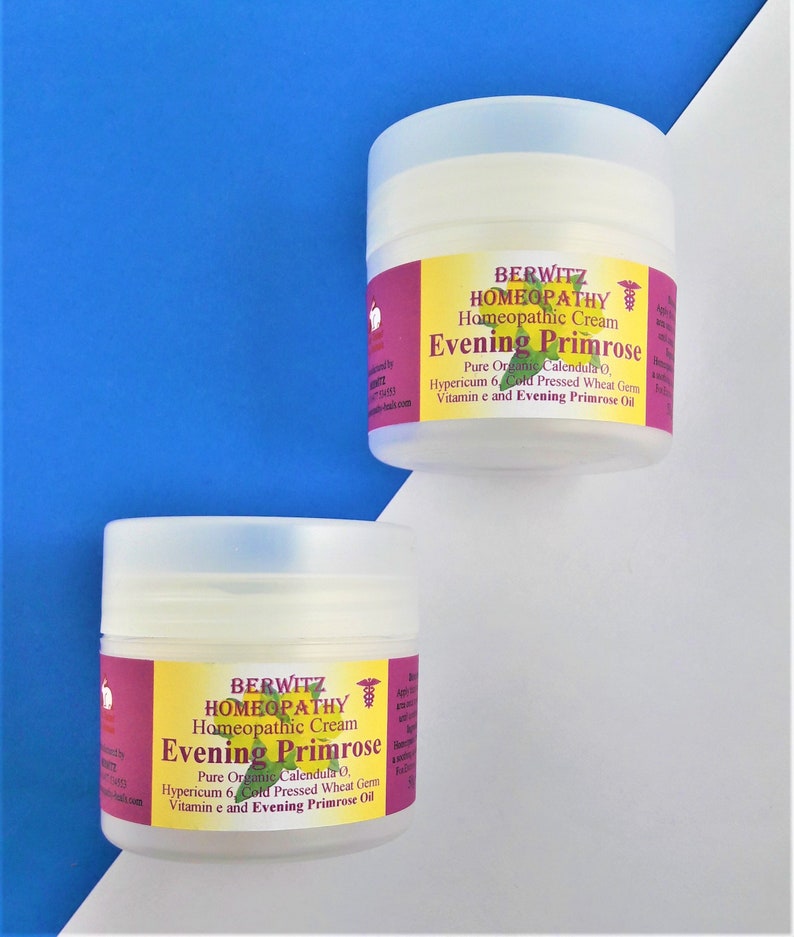 EVENING PRIMROSE CREAM Aromatherapy Relief Nutrition for Dry - Etsy