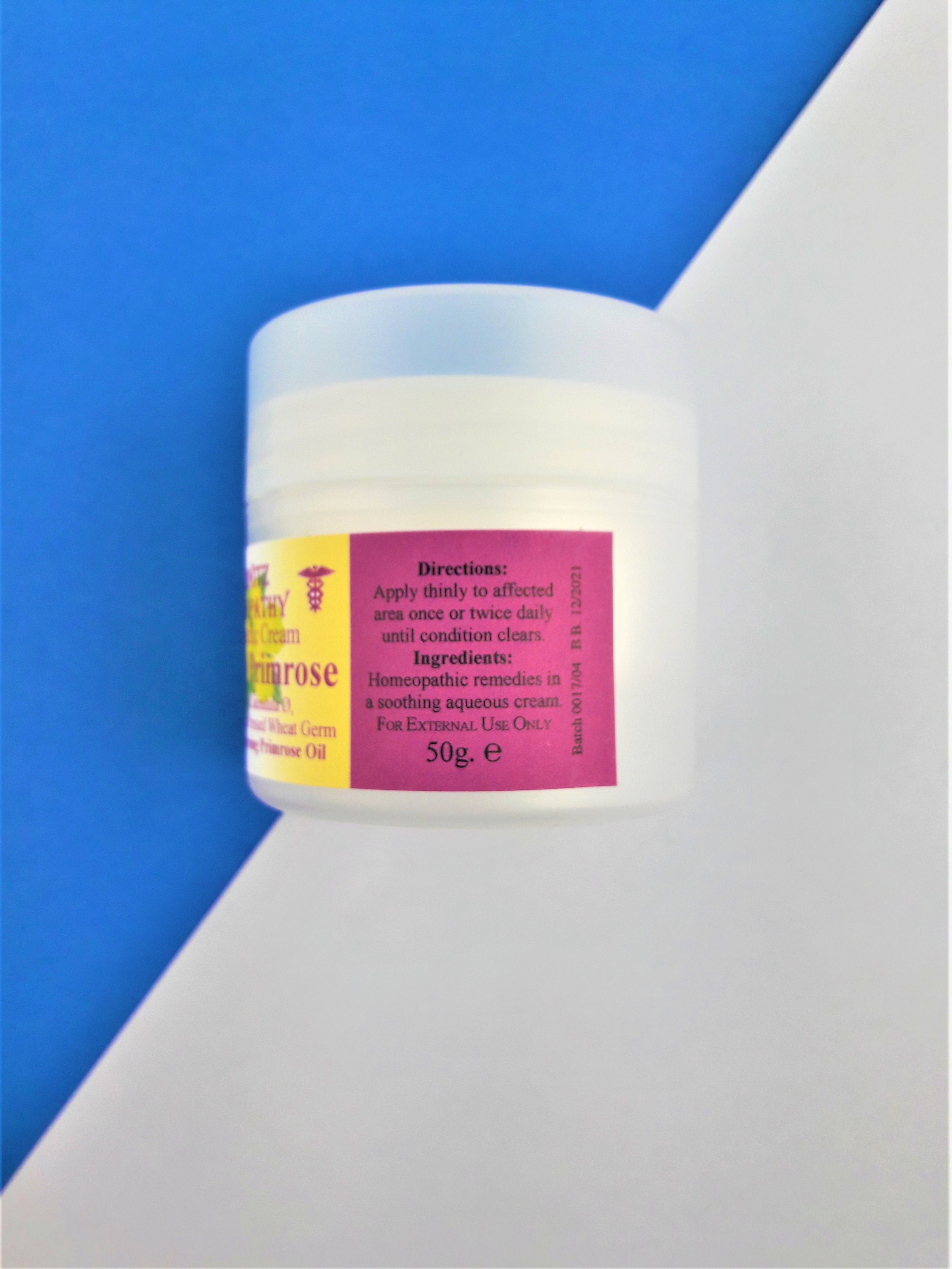 EVENING PRIMROSE CREAM, Aromatherapy Relief Nutrition for Dry Proble ...