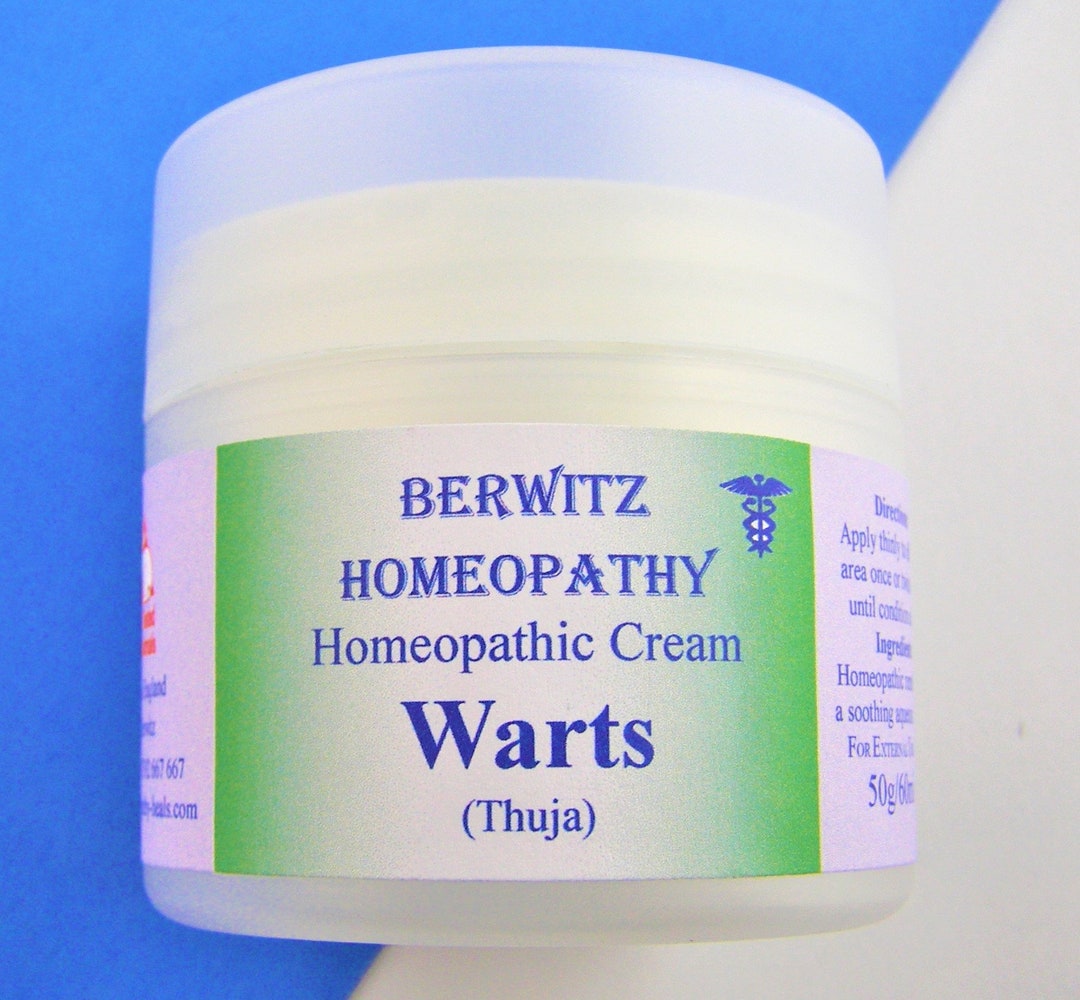 Homeopathy Thuja Warts Cream Remedy Kit 50g Deluxe Jar - Etsy