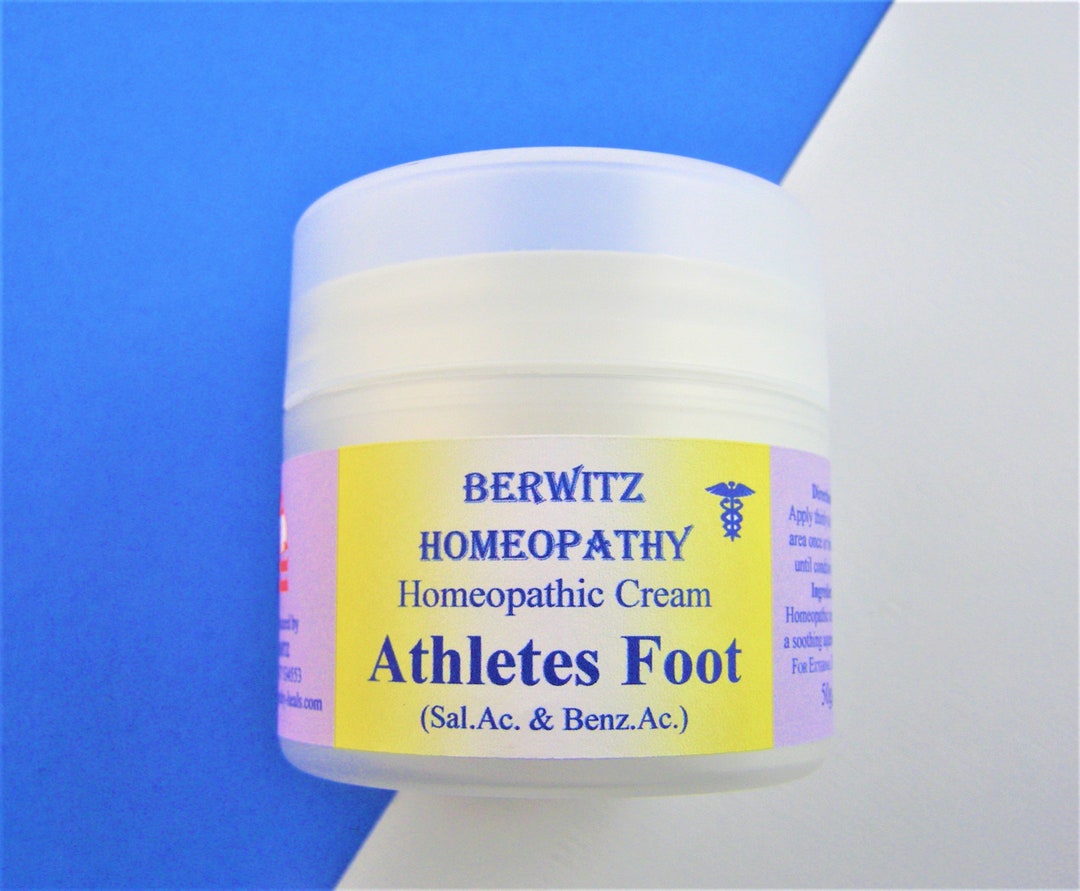 ATHLETE'S FOOT CREAM by Berwitz Homeopathy Safe Soothing - Etsy