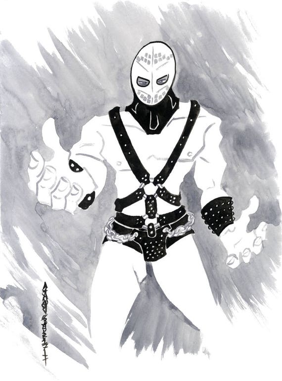 Mad Max Road Warrior Lord Humungus Original Ink Drawing - Etsy