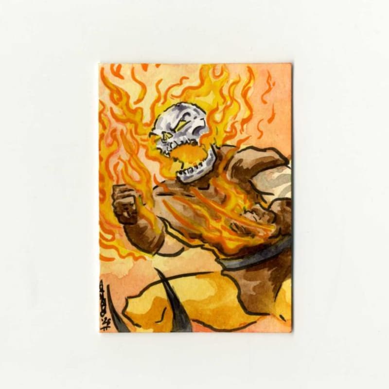 Ghost Rider Mask - Etsy