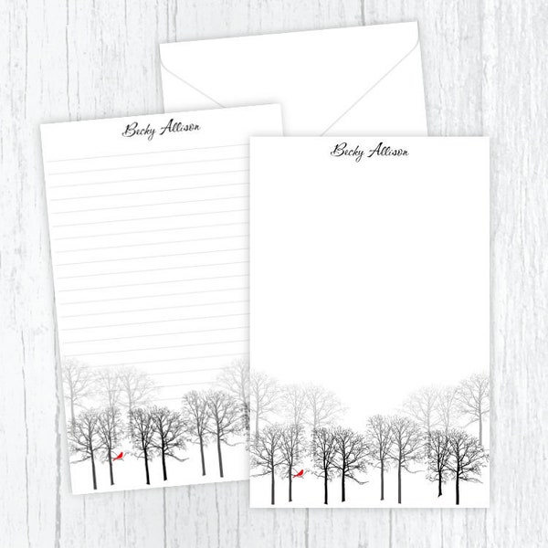 Bird Writing Paper - Etsy