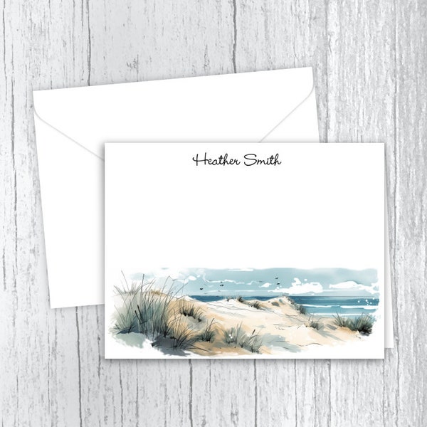 Beach Note Cards - Etsy