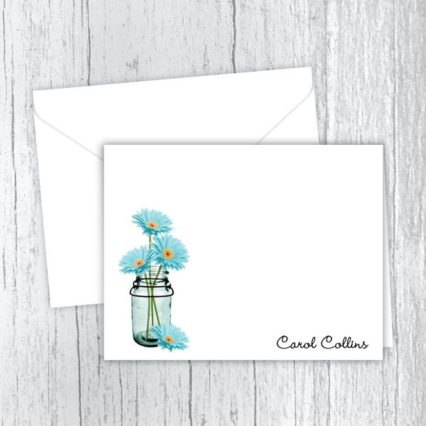Daisy Note Cards - Etsy