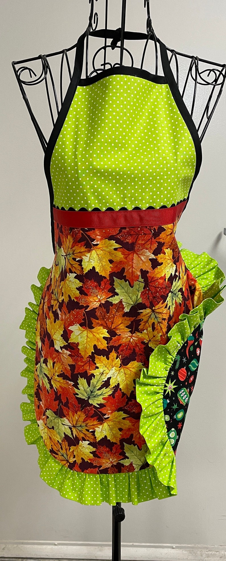 Reversible Ruffled Apron PATTERN - Etsy