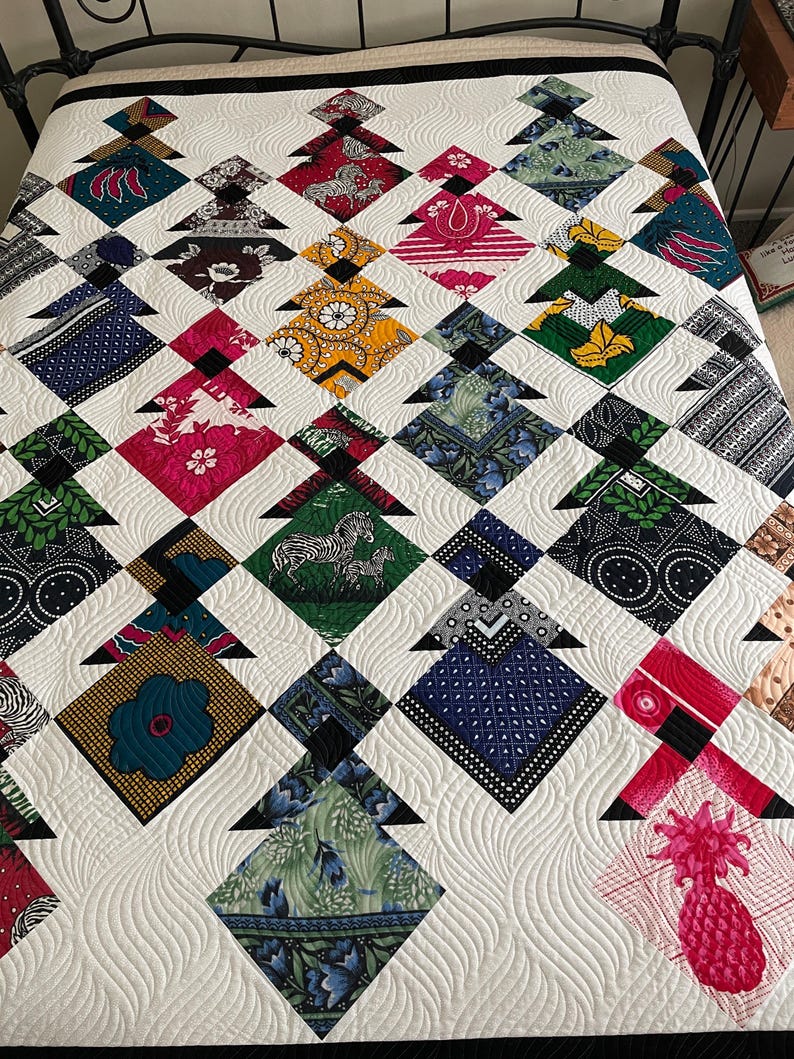 African Queen Quilt - Etsy
