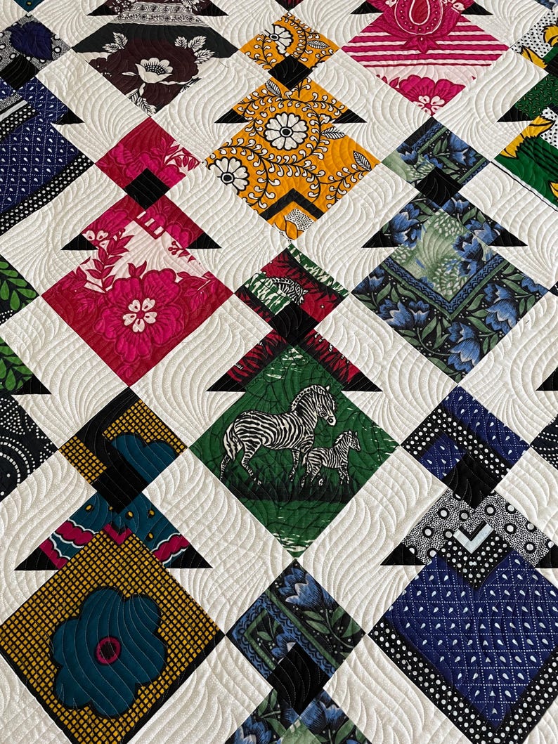 African Queen Quilt - Etsy