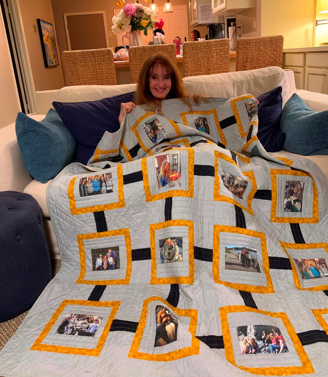 Custom Photo Quilt - Etsy