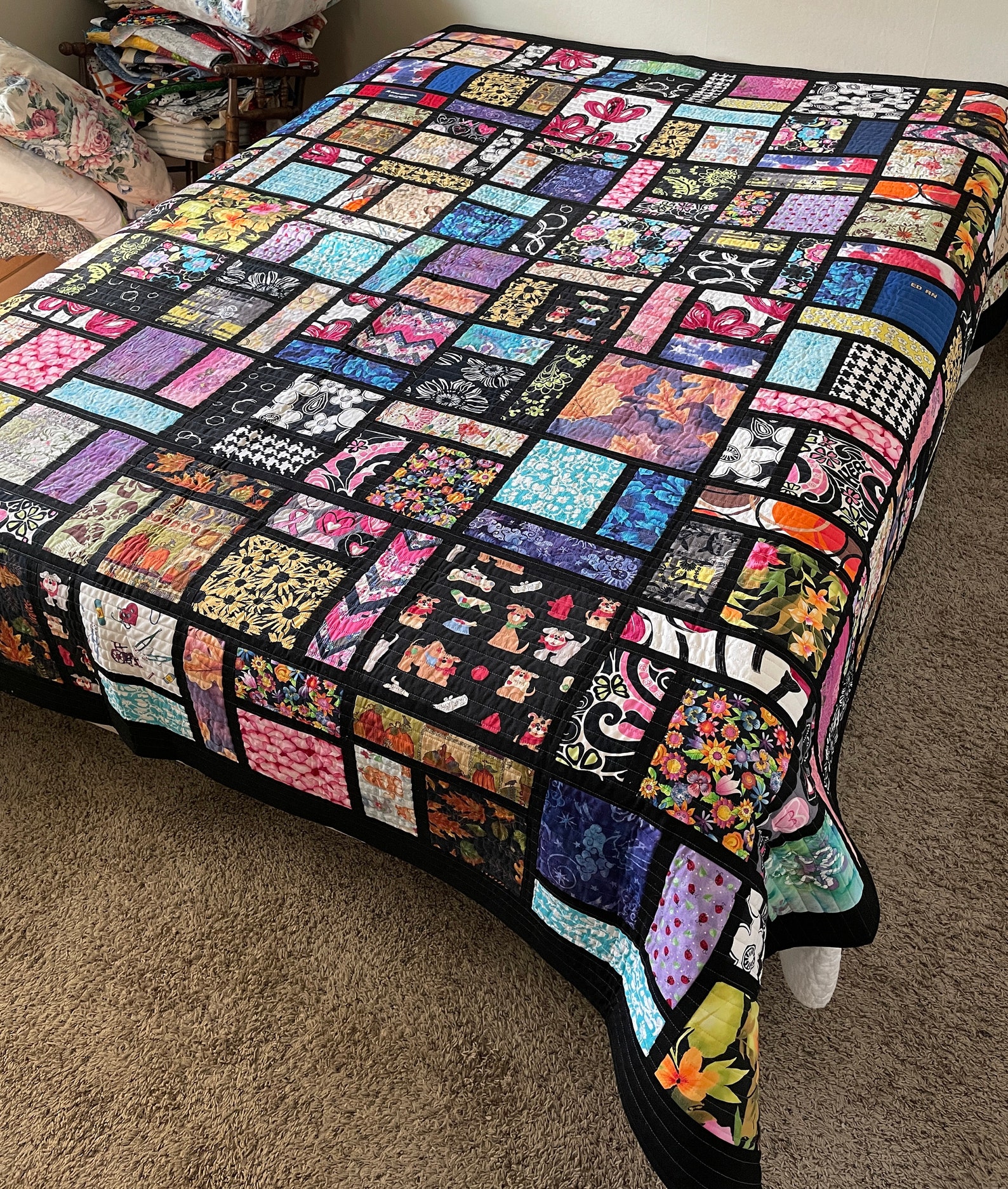 Custom Scrubs Queen Size Quilt - Etsy
