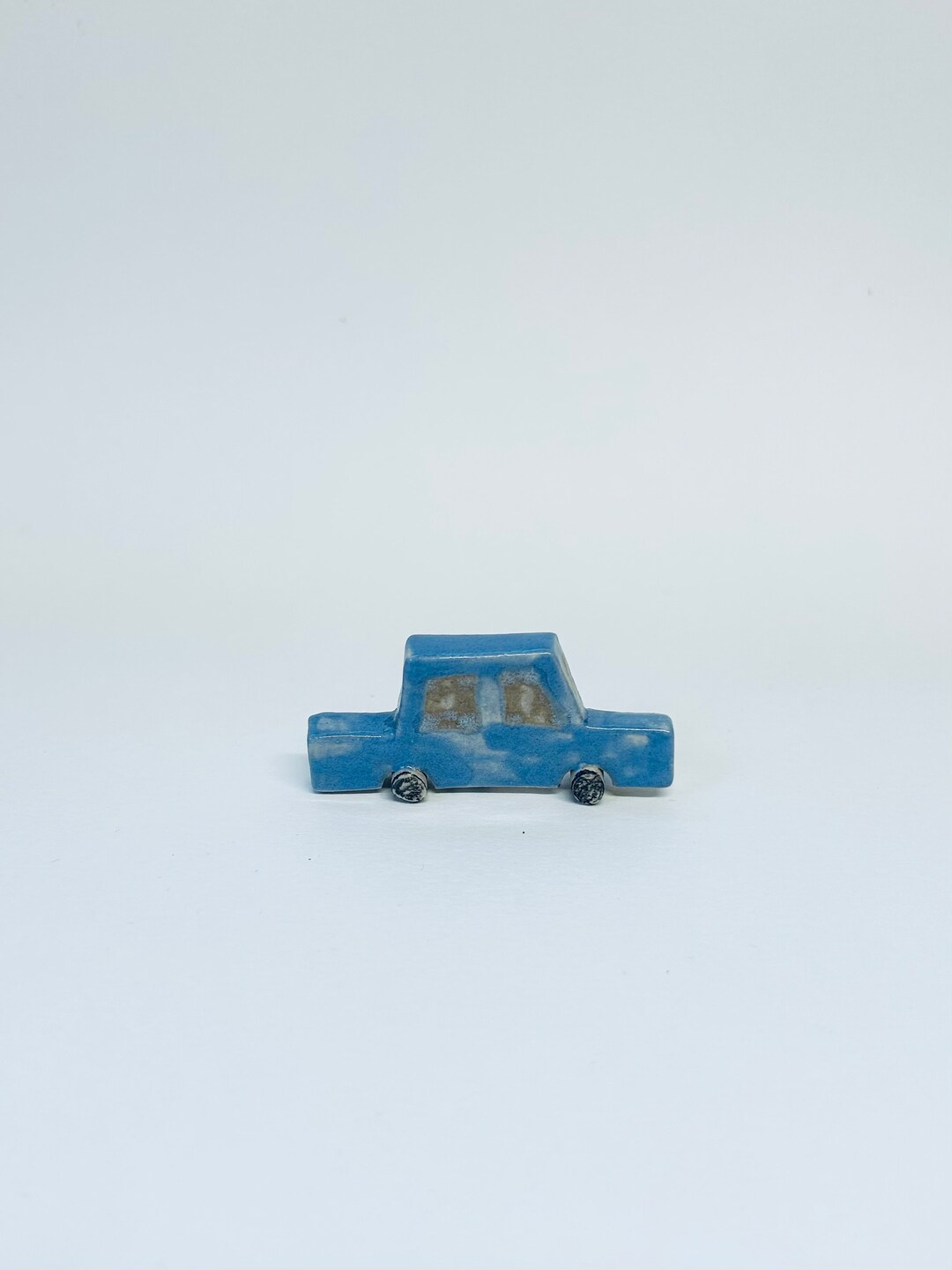 Pale Blue Mini Car Sculpture - Etsy