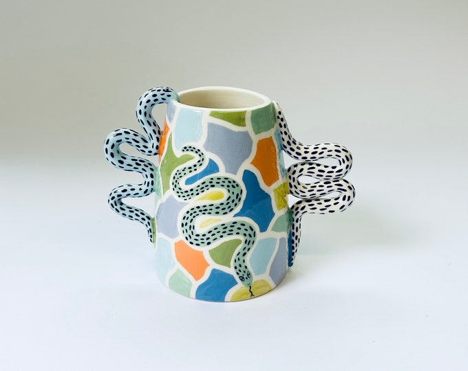 Snake Vase - Etsy