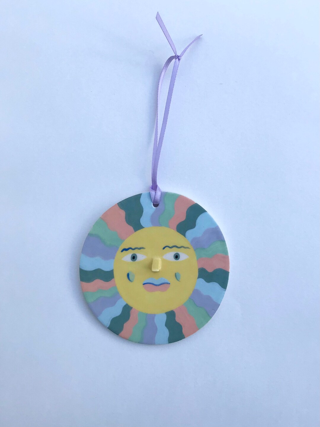 Wavy Face Decoration - Etsy