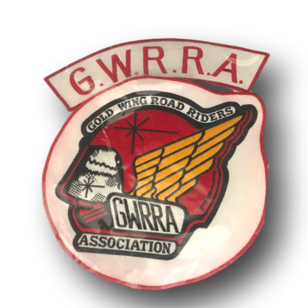 GWRRA Biker Patch Set: Gold Wing Road Riders Sew on Patches - Etsy