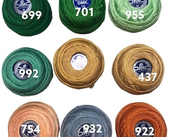 Dmc Crochet Thread - Etsy