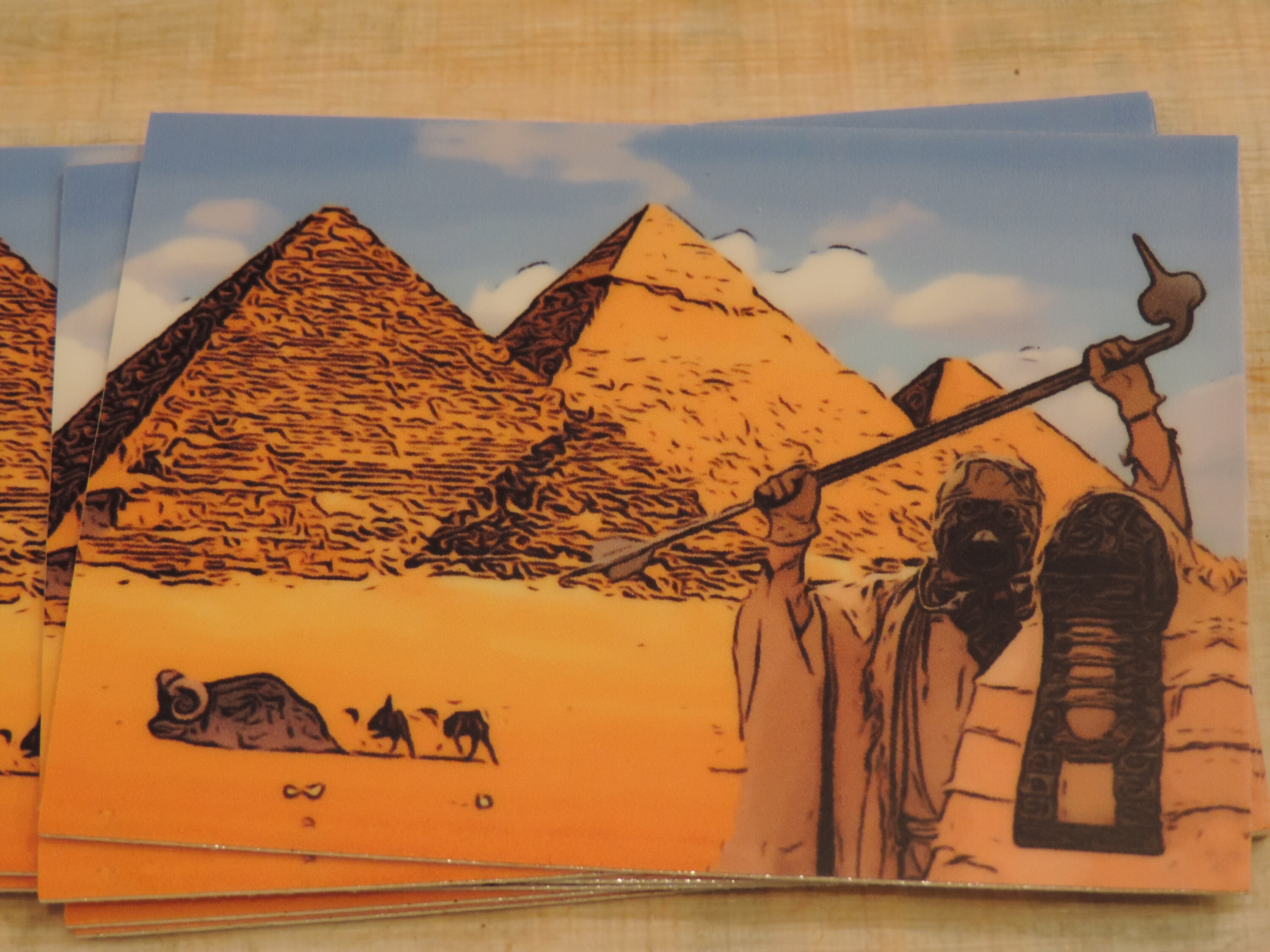 Unique Tusken Raider Sticker Selfie Pyramids of Egypt Vinyl Star Wars ...