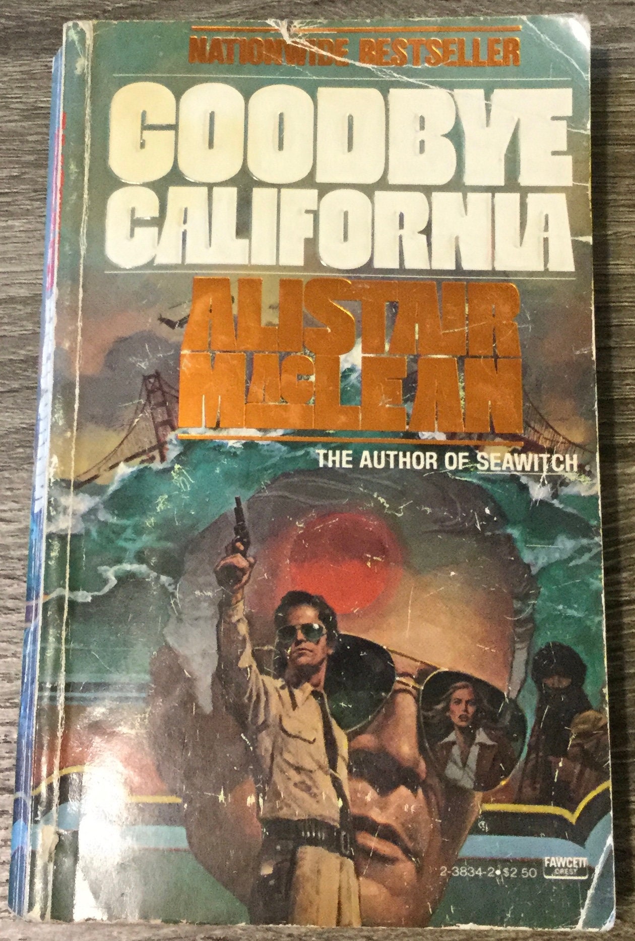 Vintage Book 1977 Goodbye California by Alistair MacLean | Etsy