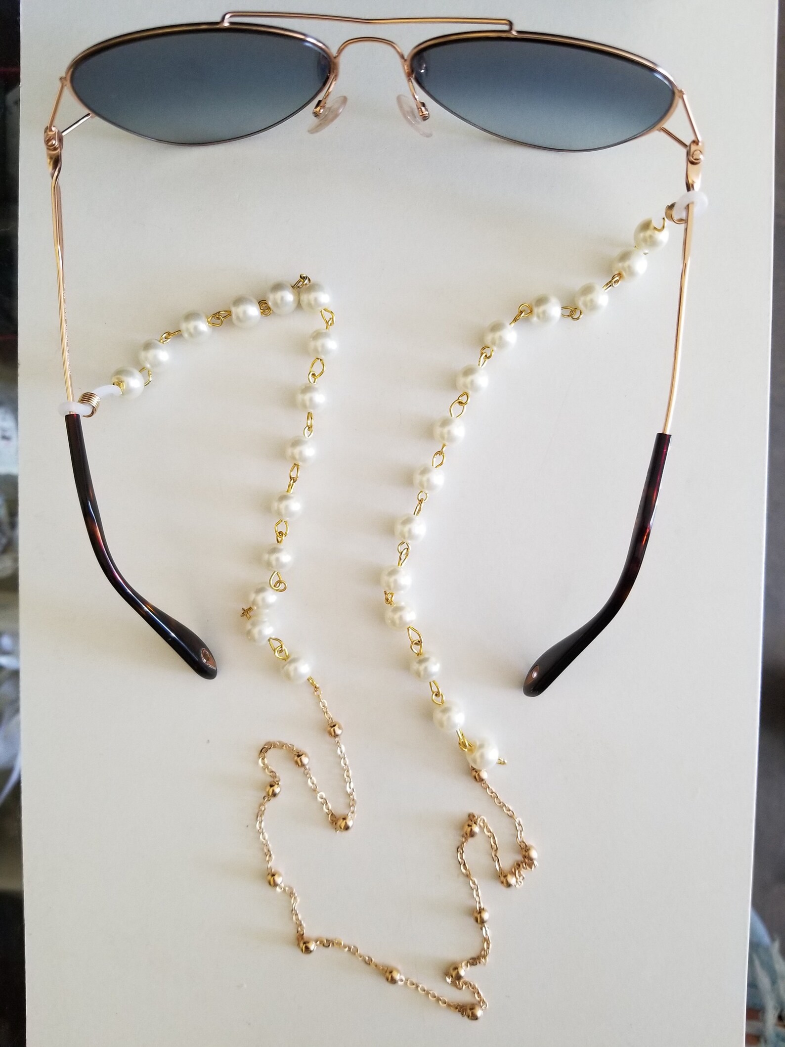 Pearl Sunglass Chain Sunnie Chains Etsy