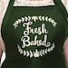 Marijuana Chef, Apron, Fresh Baked Marijuana Stoner Gift Chef Weed ...