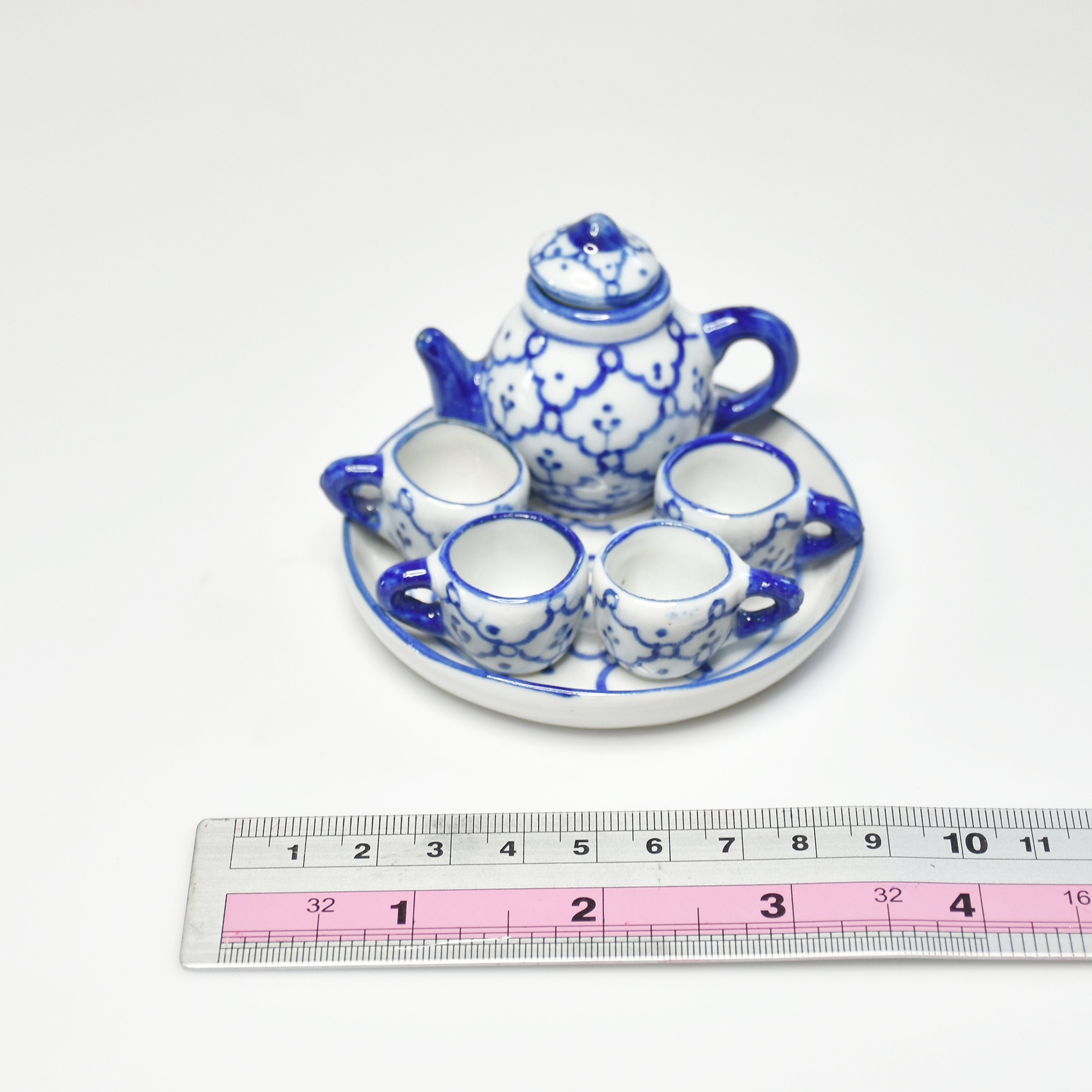 Mini Ceramic Tea Pot Miniature Tea Set Tea Set Miniature | Etsy