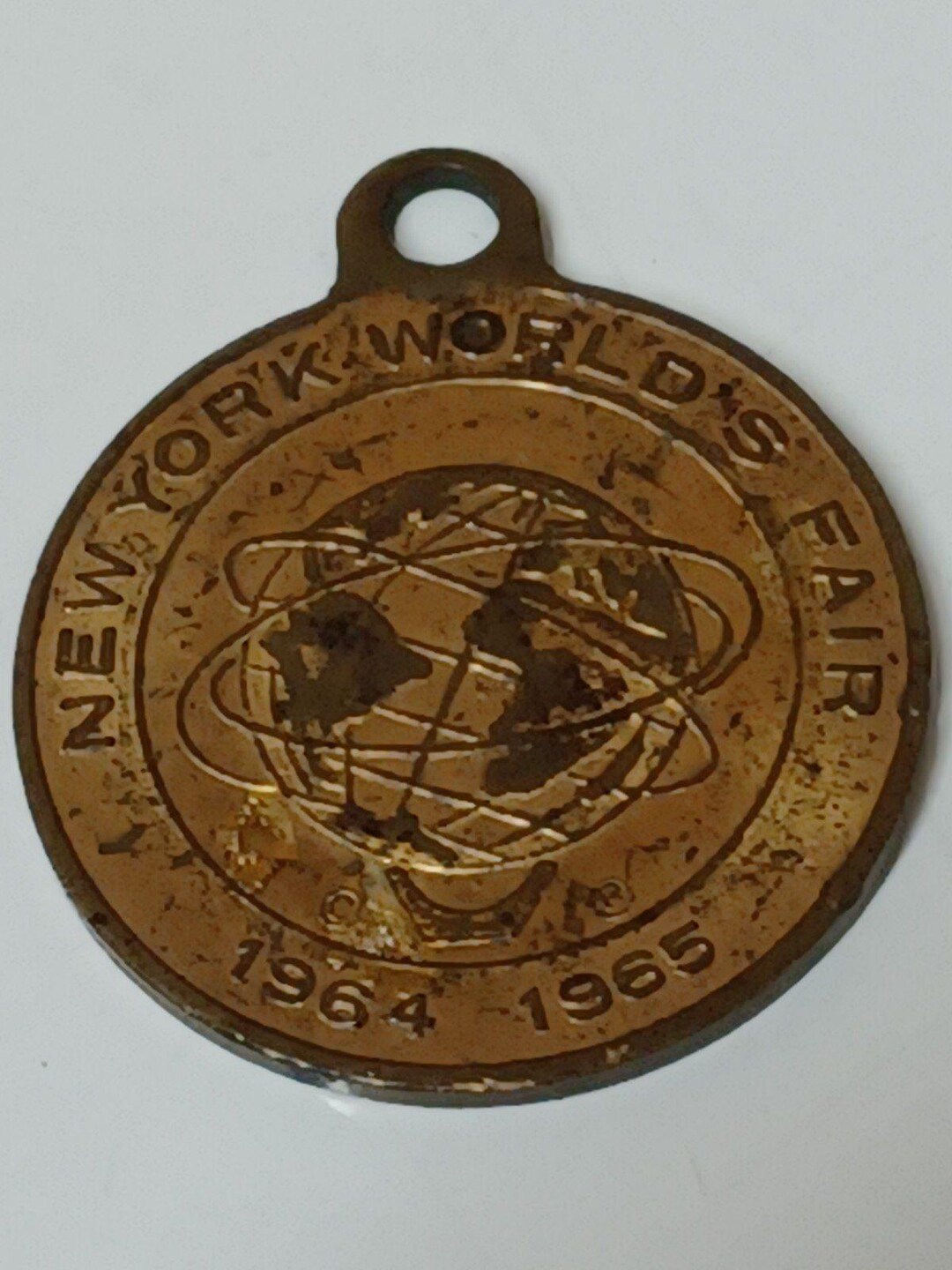 NEW YORKS WORLDS Fair 1964-1967 Keychain Medallion - Etsy