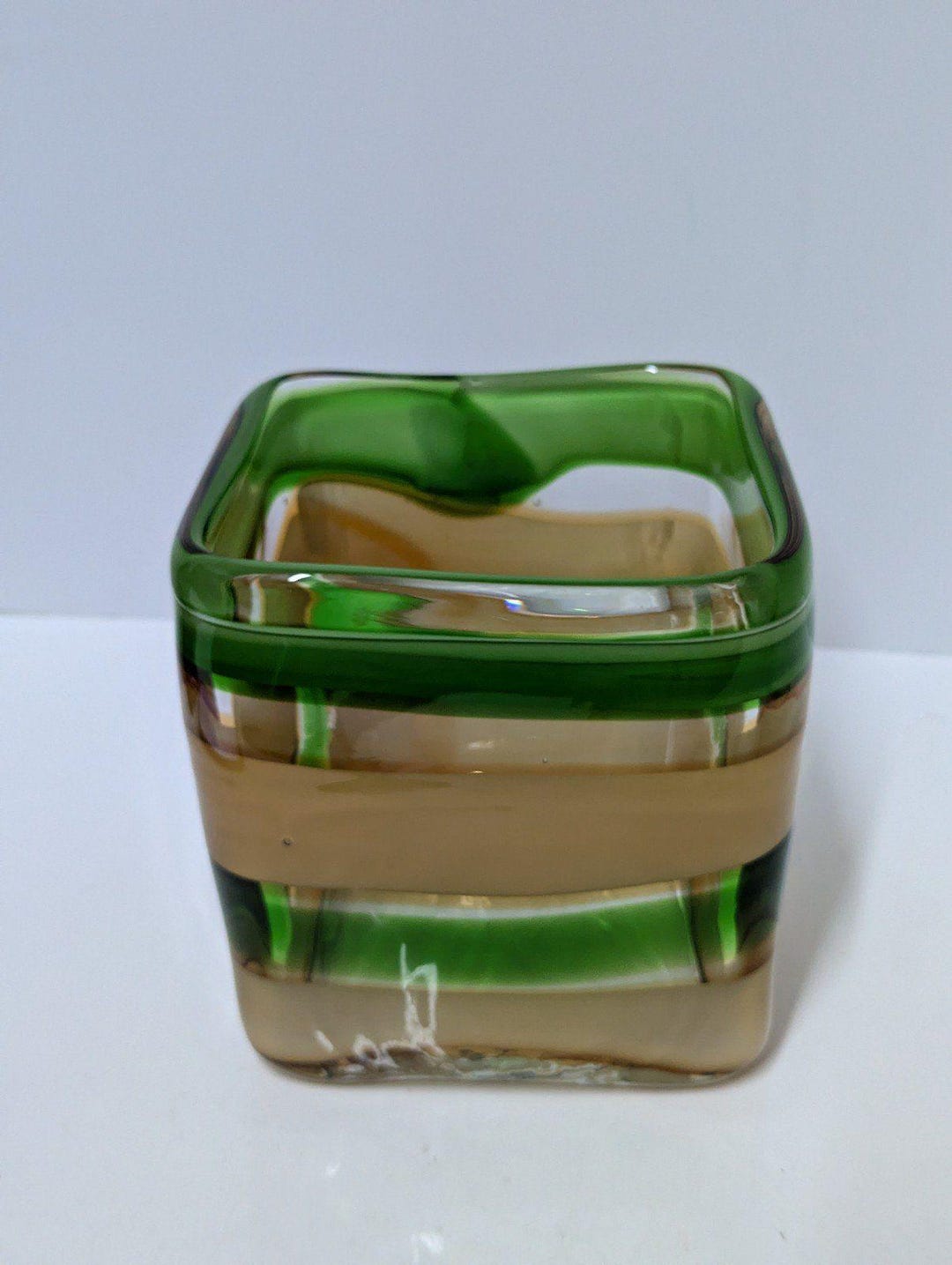 WATERFORD CRYSTAL EVOLUTION Peridot Whisper Square Vase - Etsy