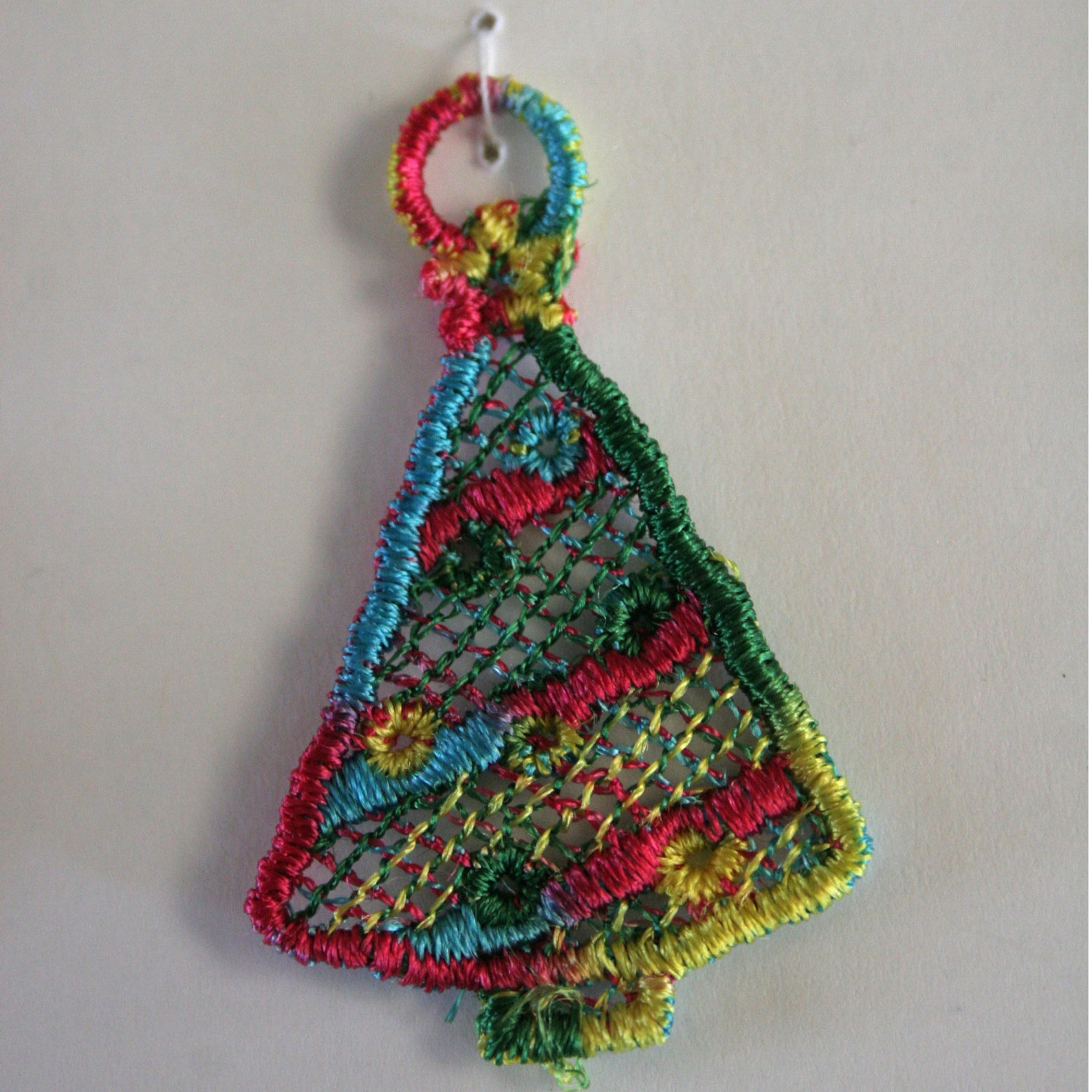 Mini Christmas FSL Embroidered Ornaments - Etsy