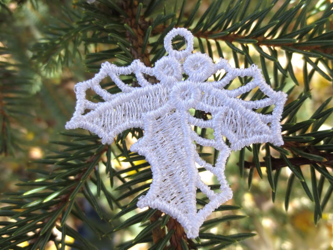 Mini Christmas FSL Earrings - Etsy