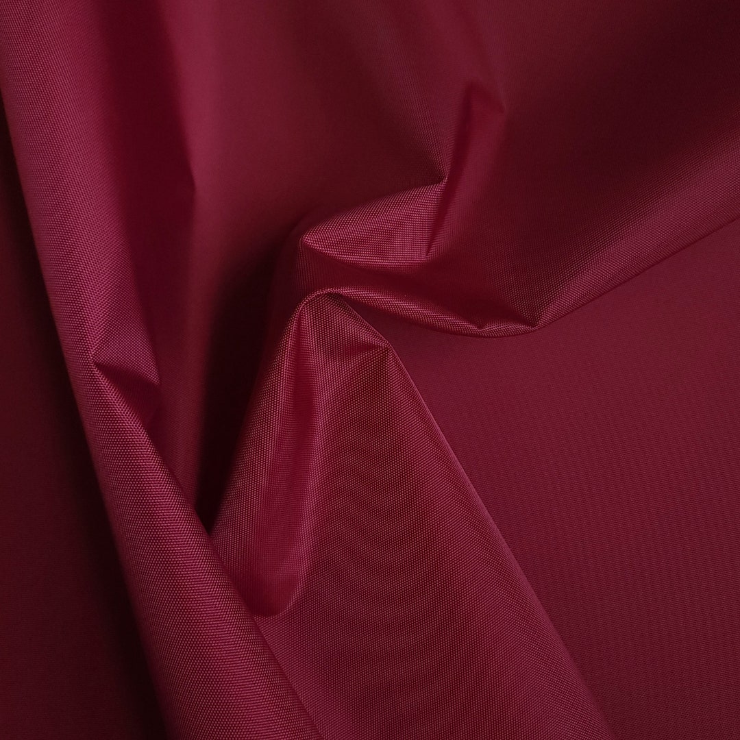 CRANBERRY Nylon Canvas Fabric - Sold in 1/2 Yard Increments - Etsy