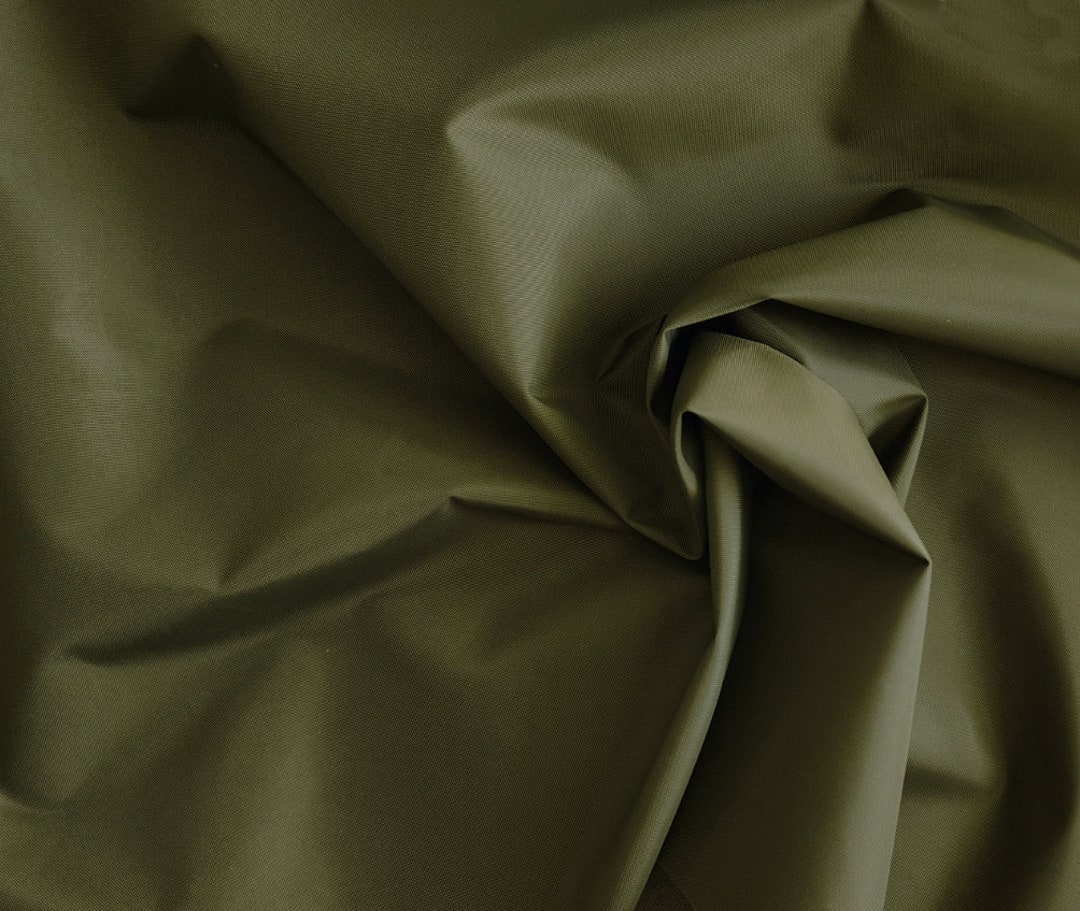 OLIVE GREEN Nylon Canvas Fabric - Sold in 1/2 Yard Increments - Etsy