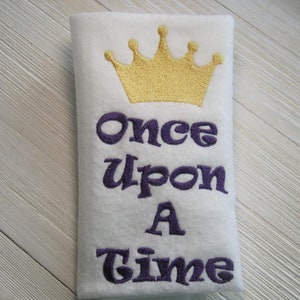 Embroidery Design, Once Upon A Time, Reading Pillow Pocket Embroidery ...