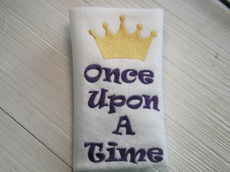 Embroidery Design, Once Upon A Time, Reading Pillow Pocket Embroidery ...