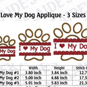 Paw Print Embroidery Design, 3 Sizes, Machine Embroidery, Words ...