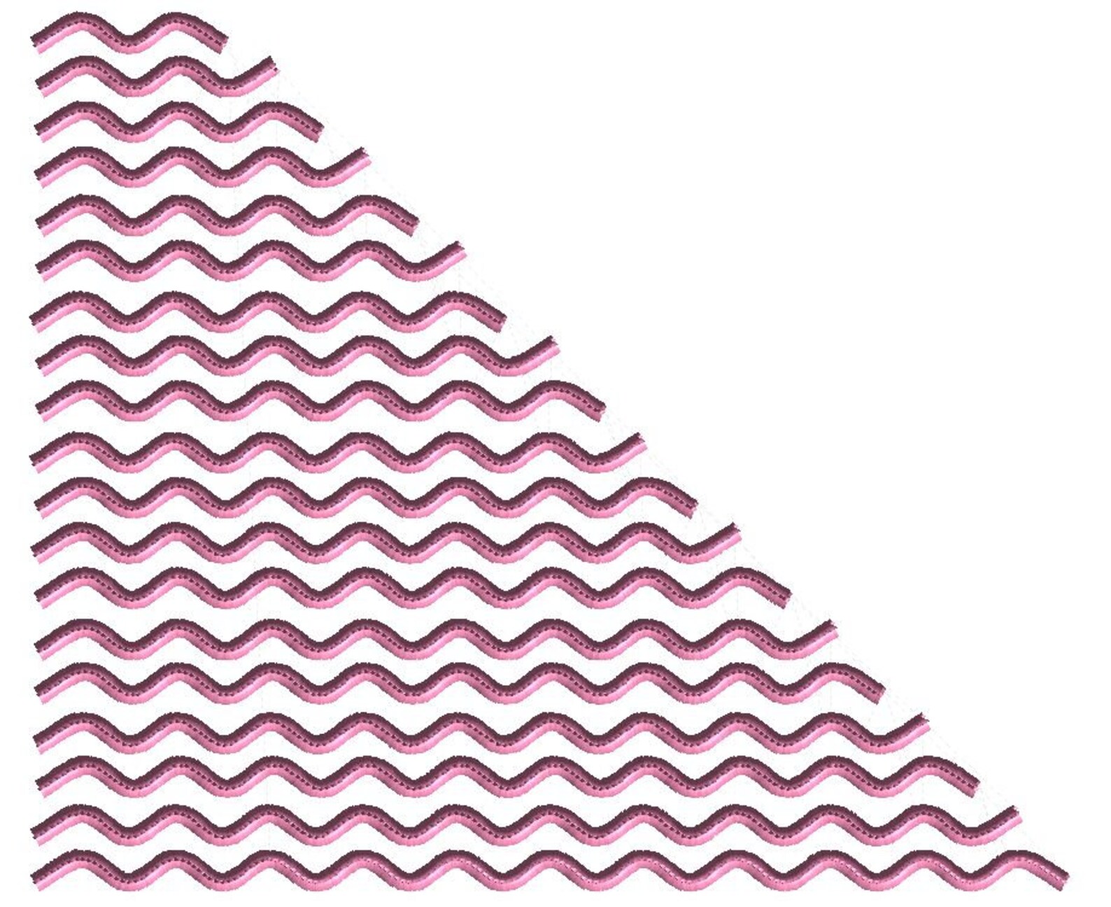 Ric Rac Embroidery Design, 19 Sizes, Embellishment, Border - Etsy