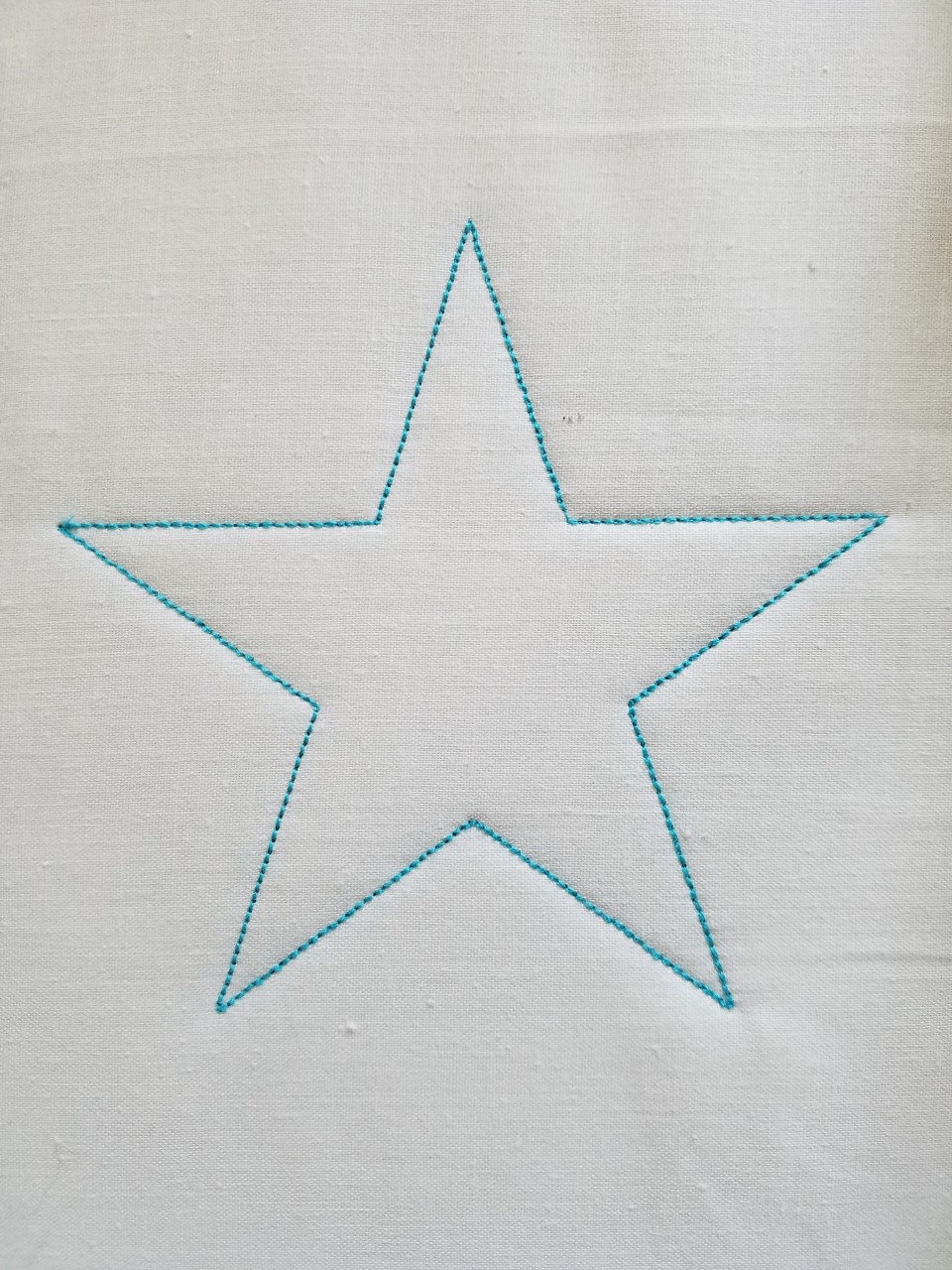 Star Outline, Triple Run Machine Embroidery Design, for Quilting or ...