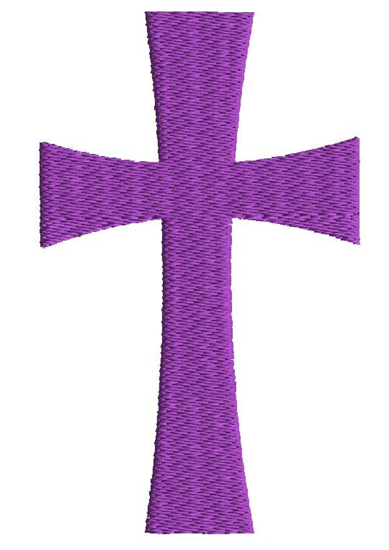 Cross Embroidery Design, Fill Stitch Cross, Machine Embroidery Design ...